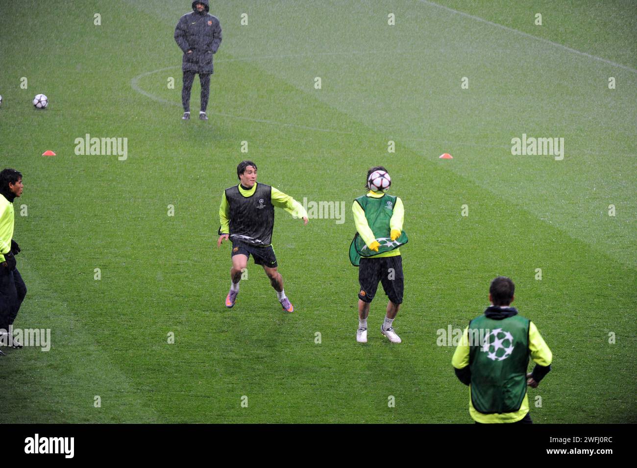 Pic shows: Barcelona Train at the Emirates good to be back Thierry ...