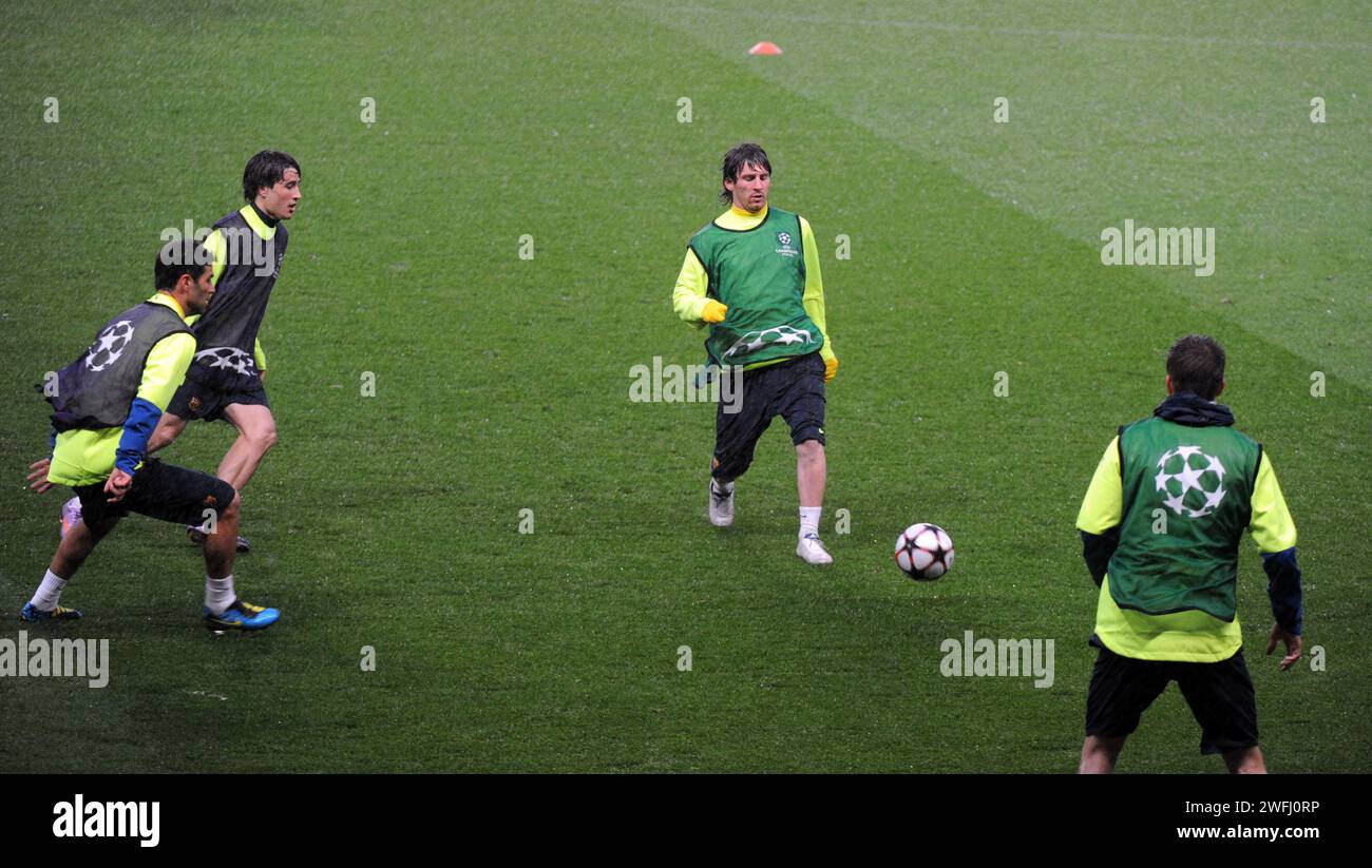 Pic shows: Barcelona Train at the Emirates good to be back Thierry ...