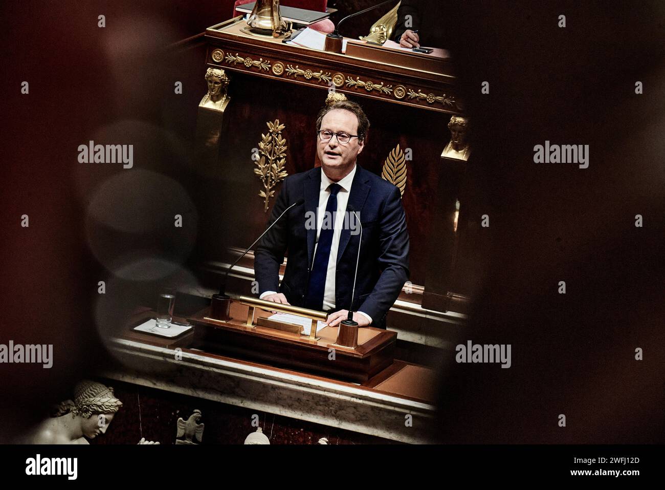 Paris, France. 30th Jan, 2024. Antonin Burat/Le Pictorium - Prime ...