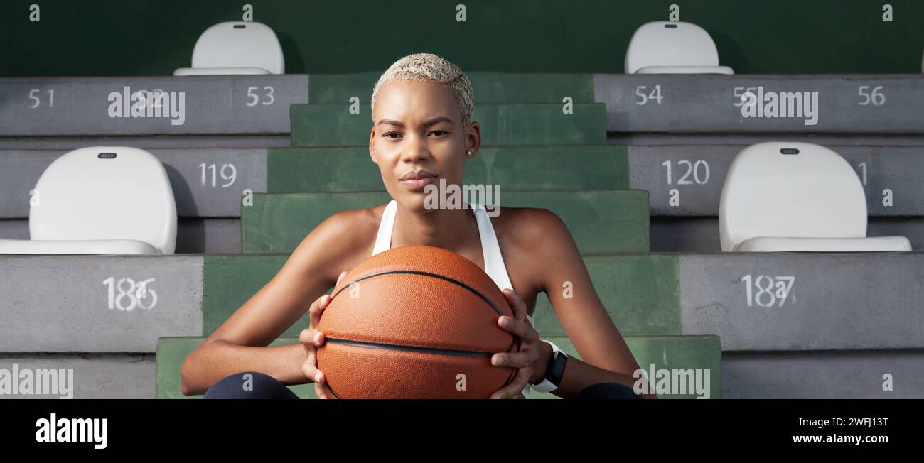 Black african female basketball player hi-res stock photography and ...