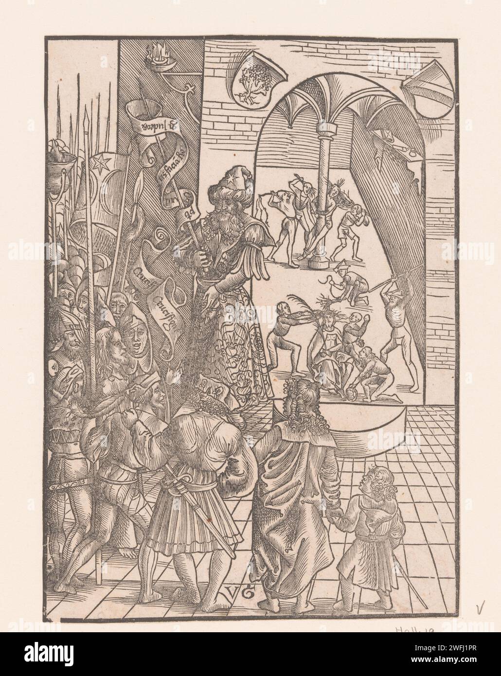 Flagellation and the crowning with thorns hi-res stock photography and ...