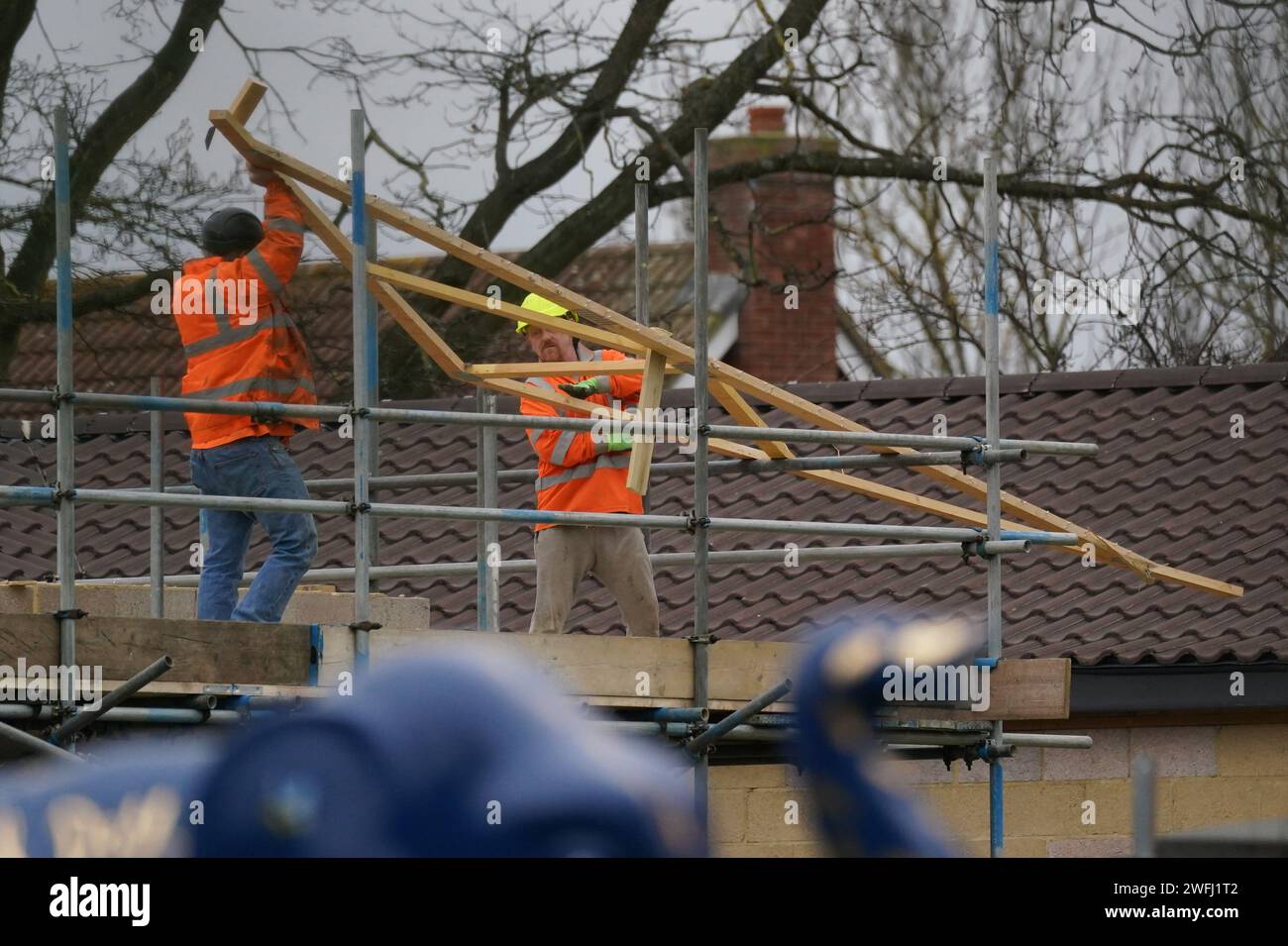Work continues to demolish an unauthorised spa pool block at the home ...