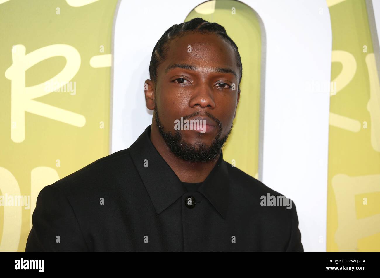 Tosin Cole attends the UK Premiere of "Bob Marley: One Love" at the BFI ...