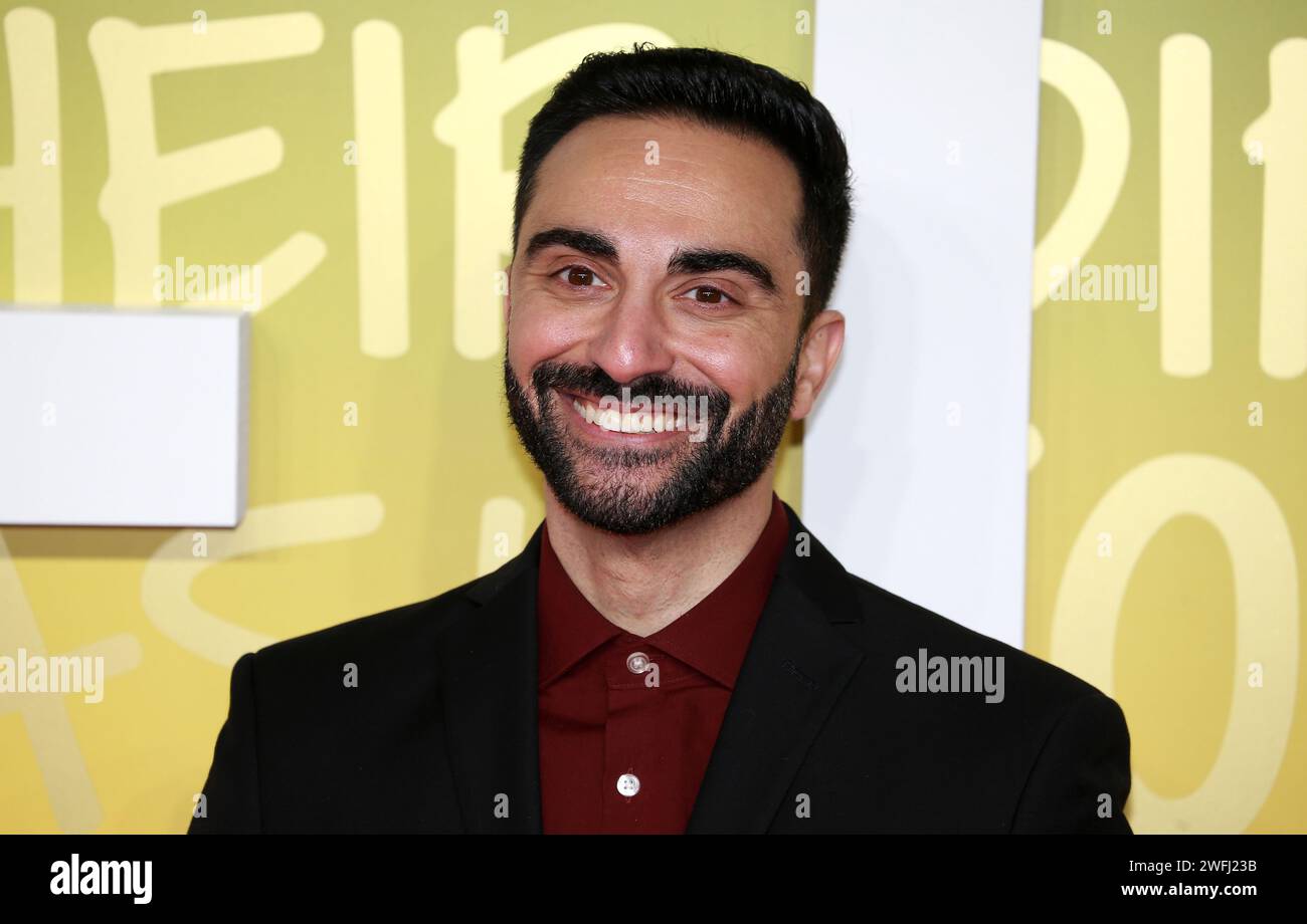 Lee Majdoub attends the UK Premiere of "Bob Marley: One Love" at the ...