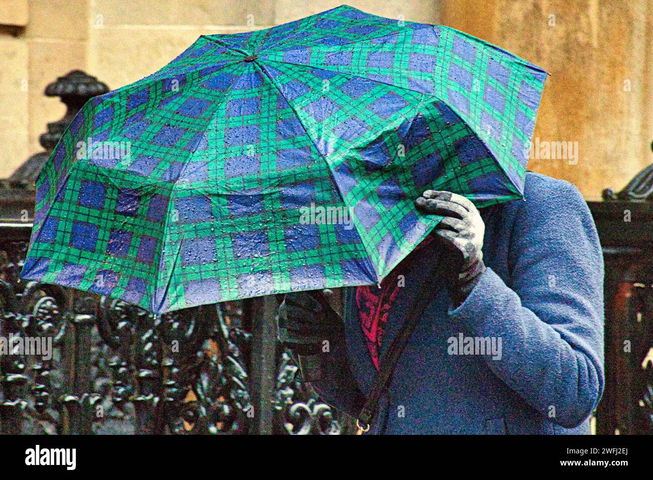 Glasgow, Scotland, UK. 31st January, 2024. UK Weather: Storm Ingunn ...