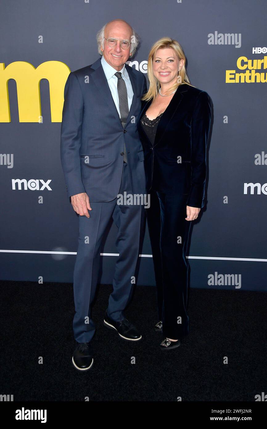 Larry David mit Ehefrau Ashley Underwood bei der Premiere der 12 ...