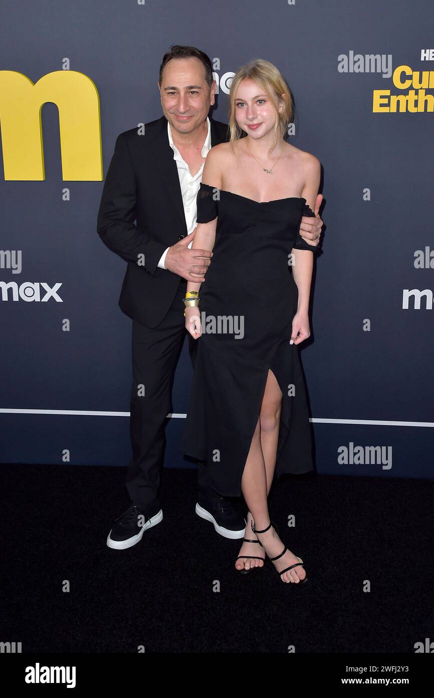 Saverio Guerra und Sofia Guerra bei der Premiere der 12. Staffel der HBO Serie Curb Your ...