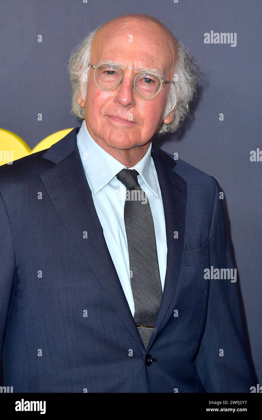 Larry David bei der Premiere der 12. Staffel der HBO Serie Curb Your ...