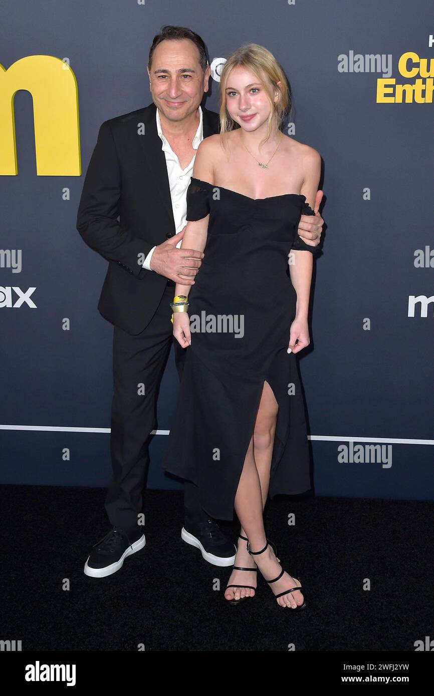 Saverio Guerra und Sofia Guerra bei der Premiere der 12. Staffel der HBO Serie Curb Your ...