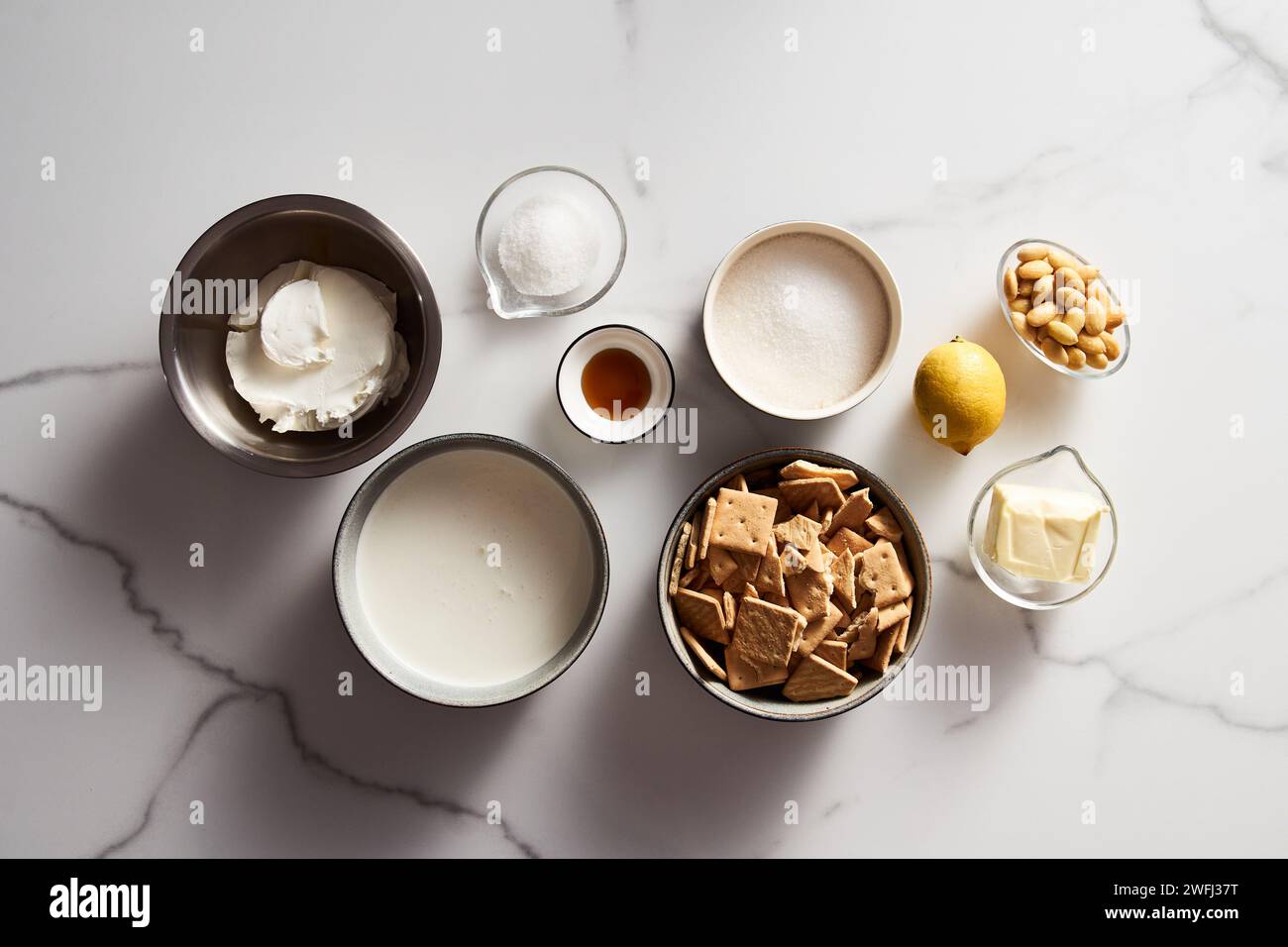 Mascarpone cheesecake with lemon curd and shortbread base ingredients ...