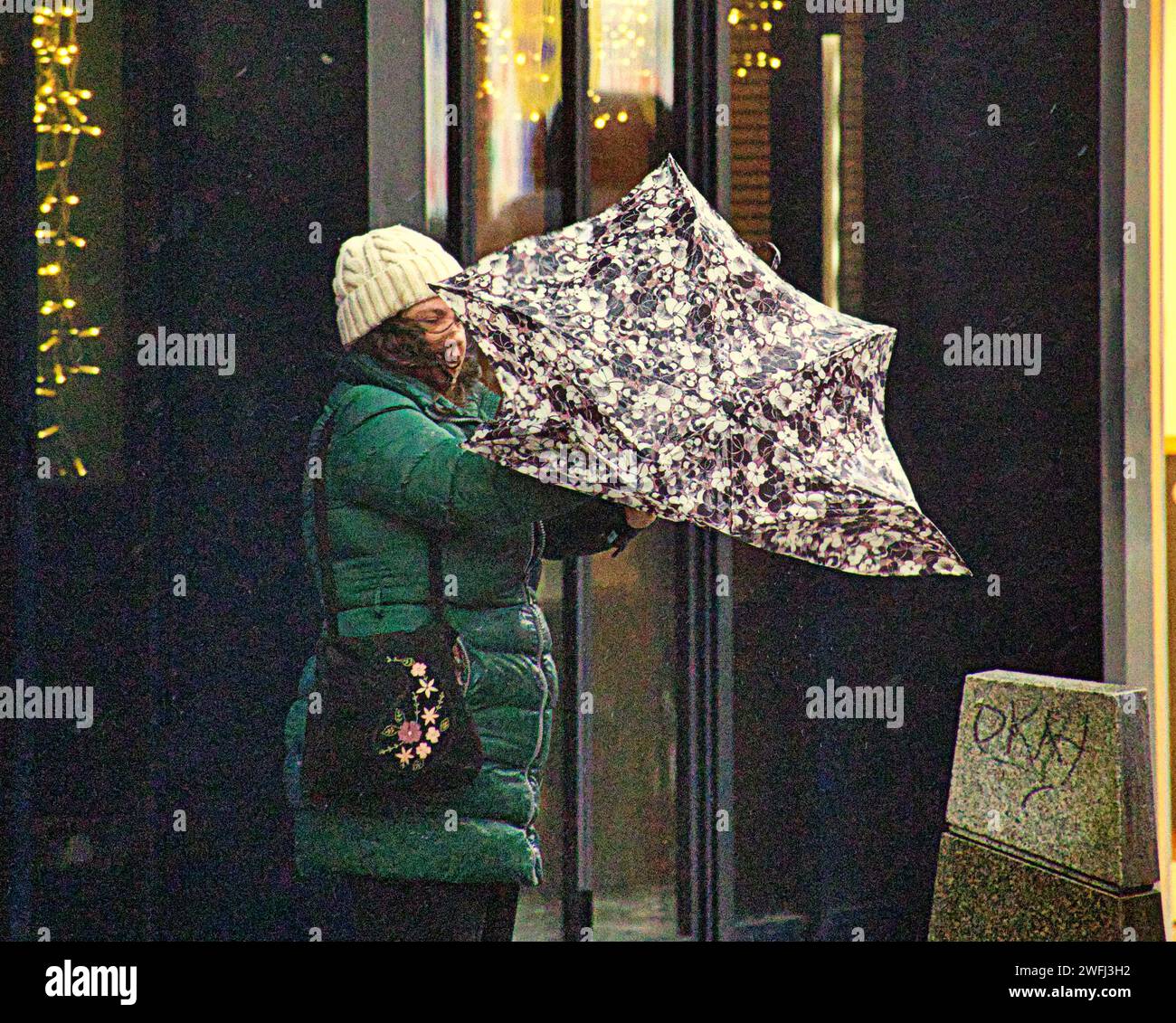 Glasgow, Scotland, UK. 31st January, 2024. UK Weather: Storm Ingunn ...