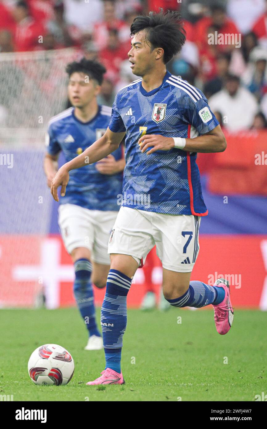Doha, Qatar. 31 January, 2024. BAHRAIN VS JAPAN：ROUND OF 16 - AFC Asian ...