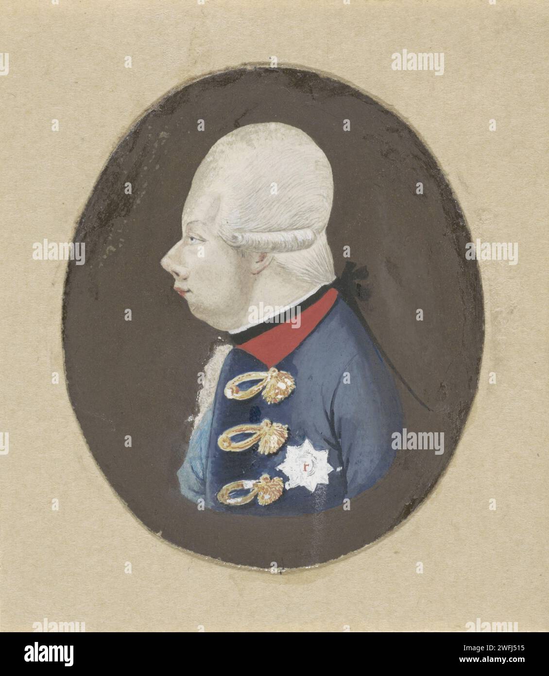 Portrait of Willem V, Prince of Oranje -Nassau, Anonymous, 1775 - 1849 ...