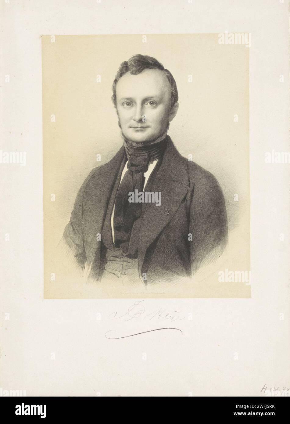 Portrait of Jan Pieter Heije, Adrianus Johannes Ehnle, 1847 - 1883 ...