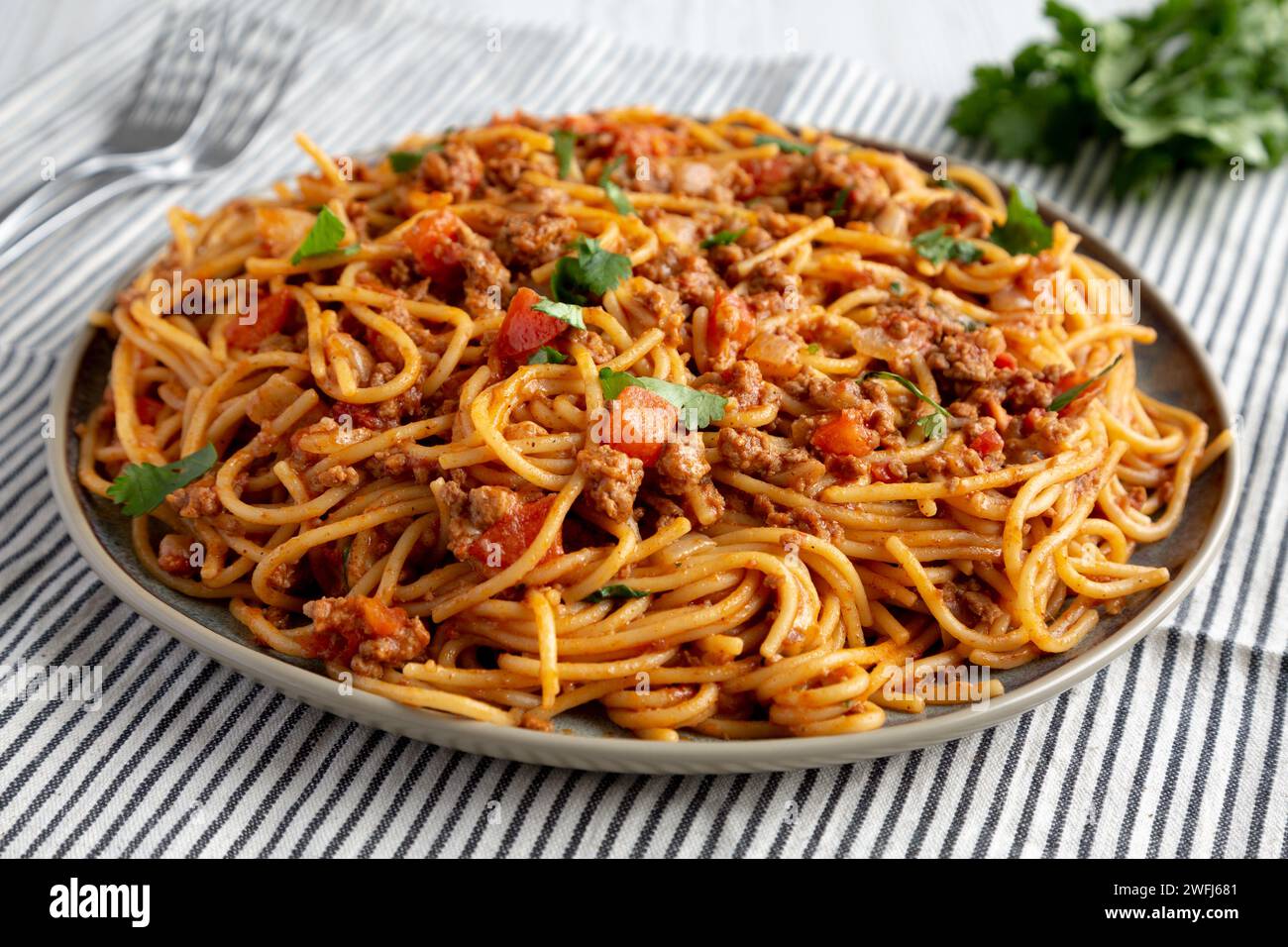 Taco spaghetti hi-res stock photography and images - Alamy
