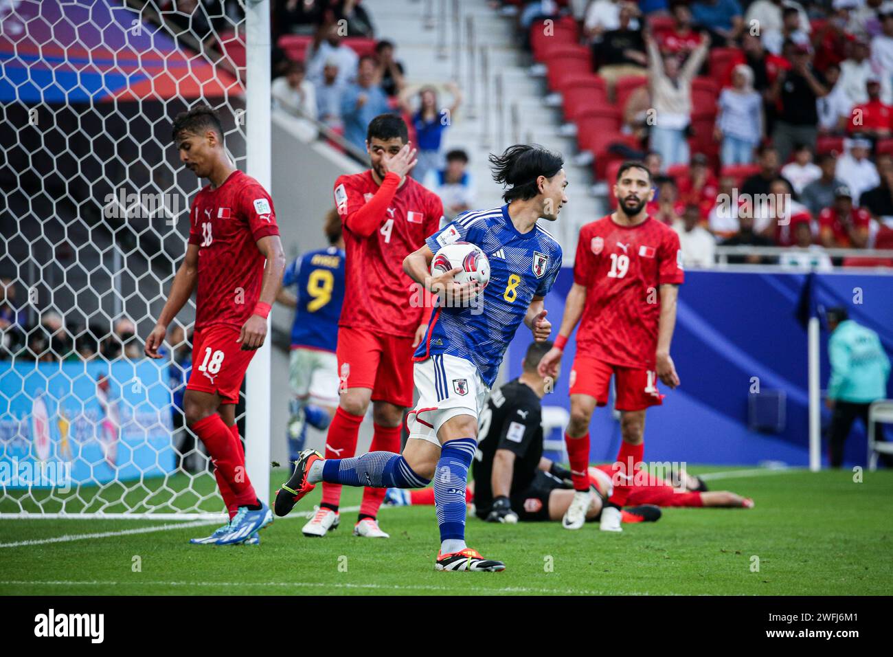 Doha, Qatar, 31 Jan 2024, AFC Asian Cup 2023 Round of 16 : Bahrain vs ...