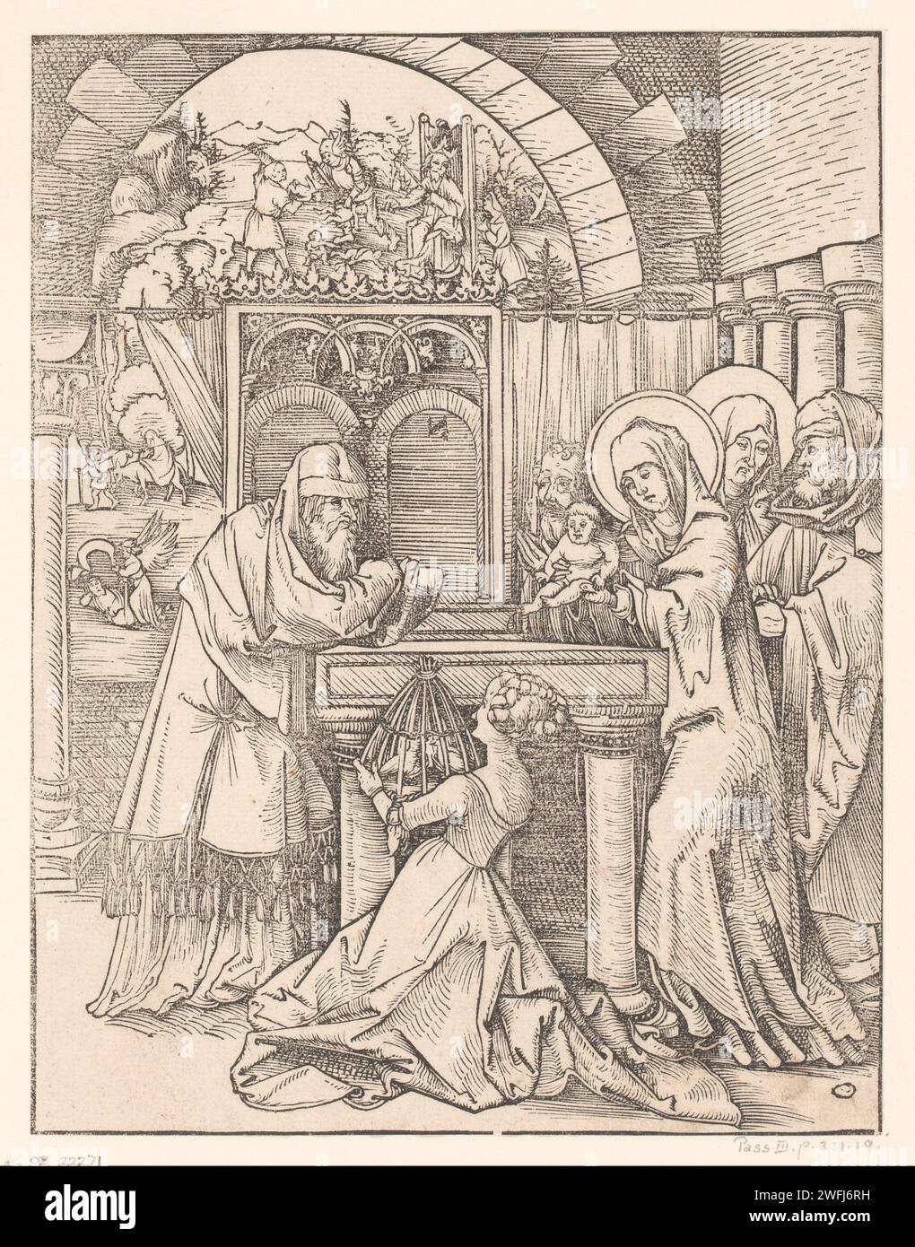 Presentation of Christ in the Temple, Anonymous, Hans Wechtlin (I ...