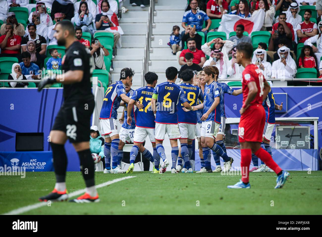 Doha, Qatar, 31 Jan 2024, AFC Asian Cup 2023 Round of 16 : Bahrain vs ...