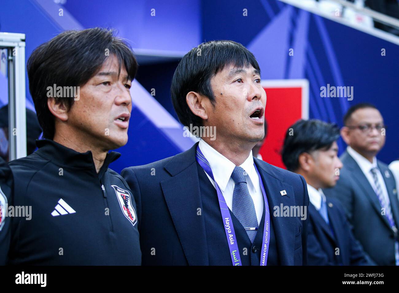 Doha, Qatar, 31 Jan 2024, AFC Asian Cup 2023 Round of 16 : Bahrain vs ...