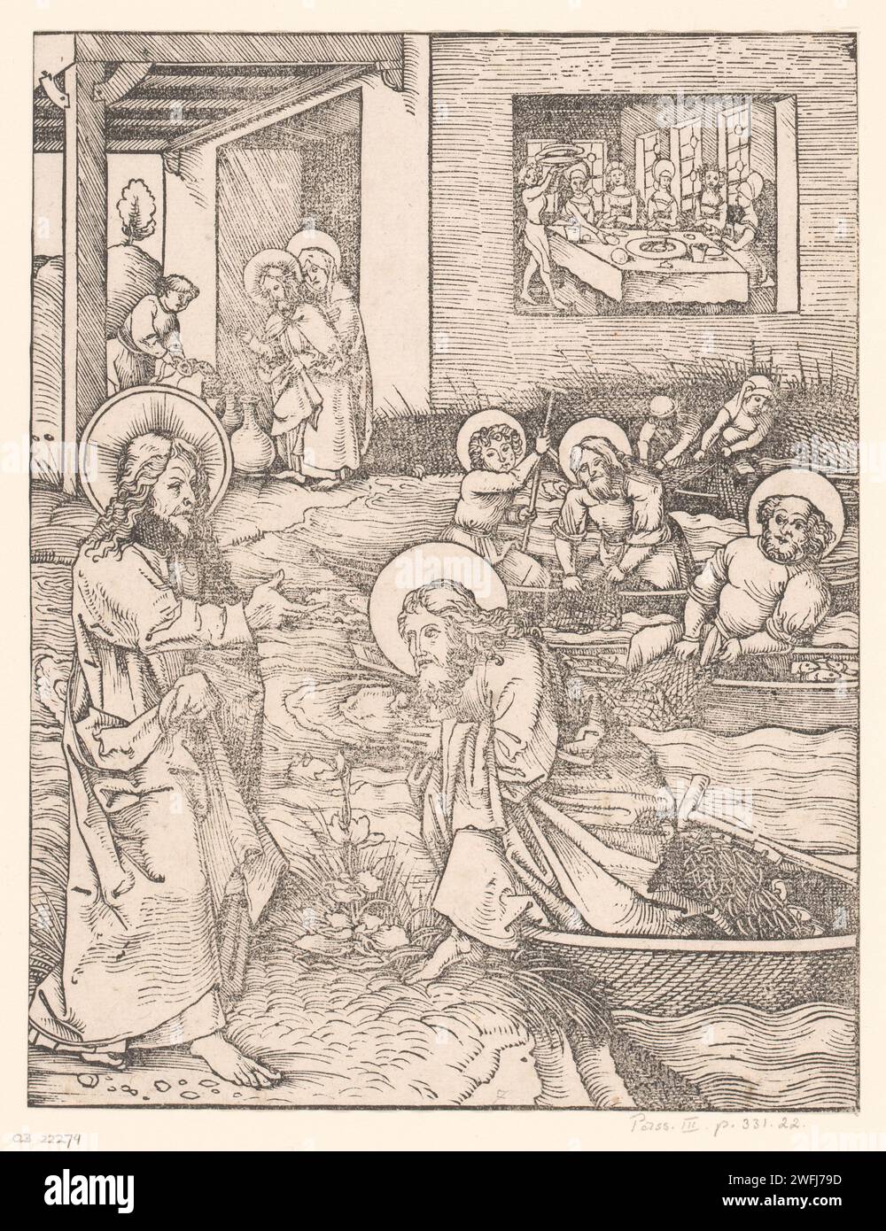 Christ calls andrew hi-res stock photography and images - Alamy