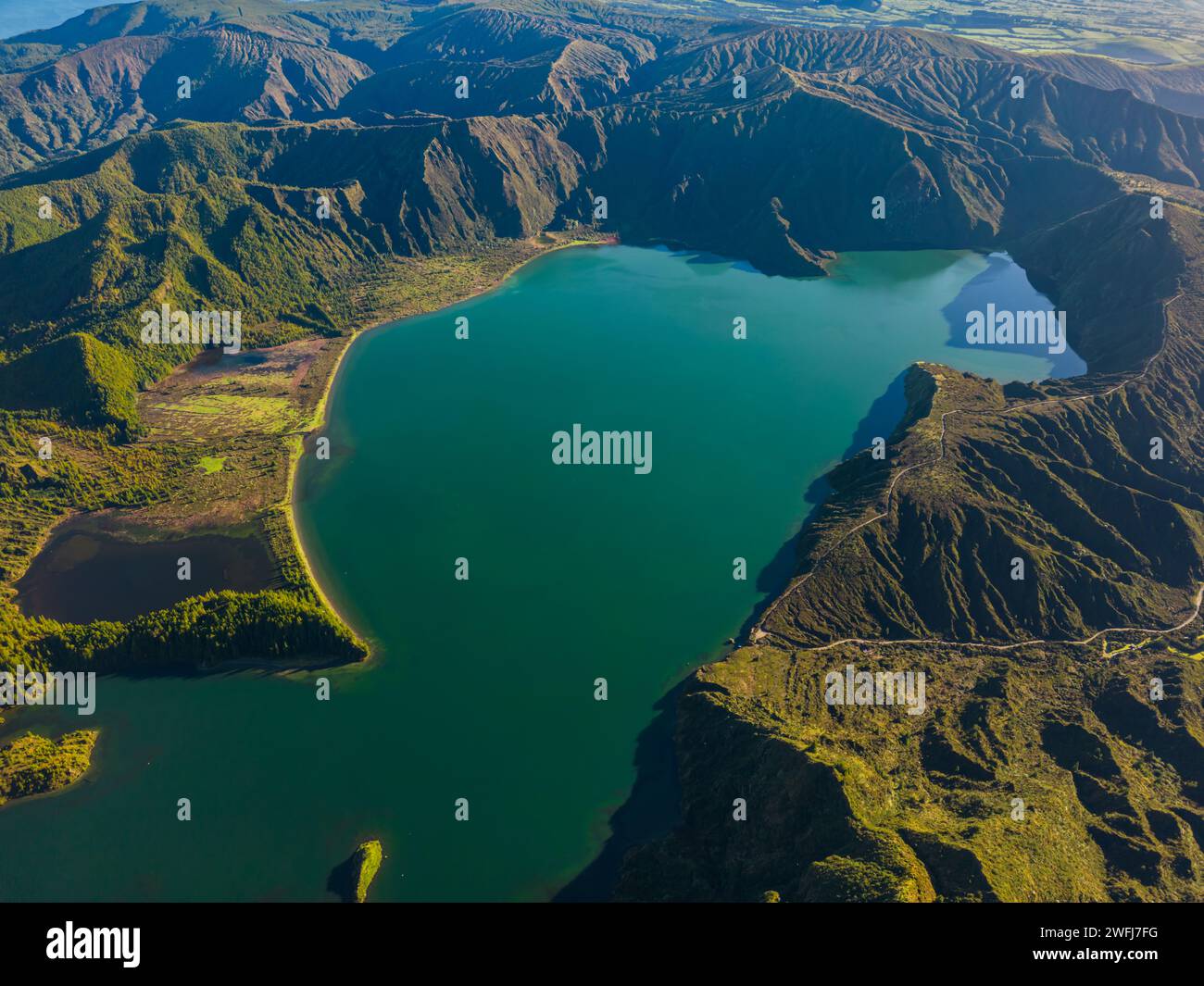 Fire lake azores hi-res stock photography and images - Alamy