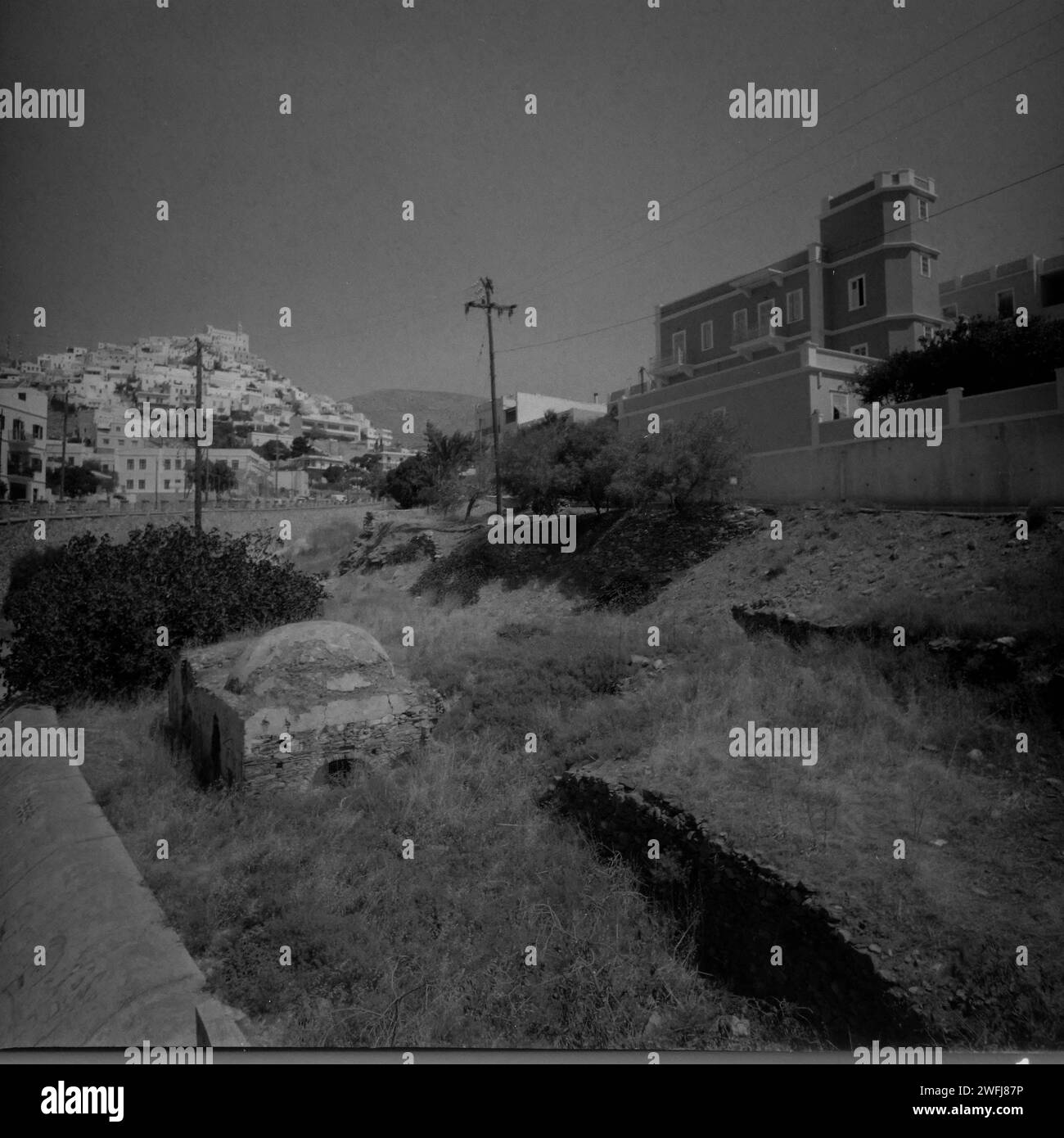 Syros Black and White Stock Photos & Images - Alamy