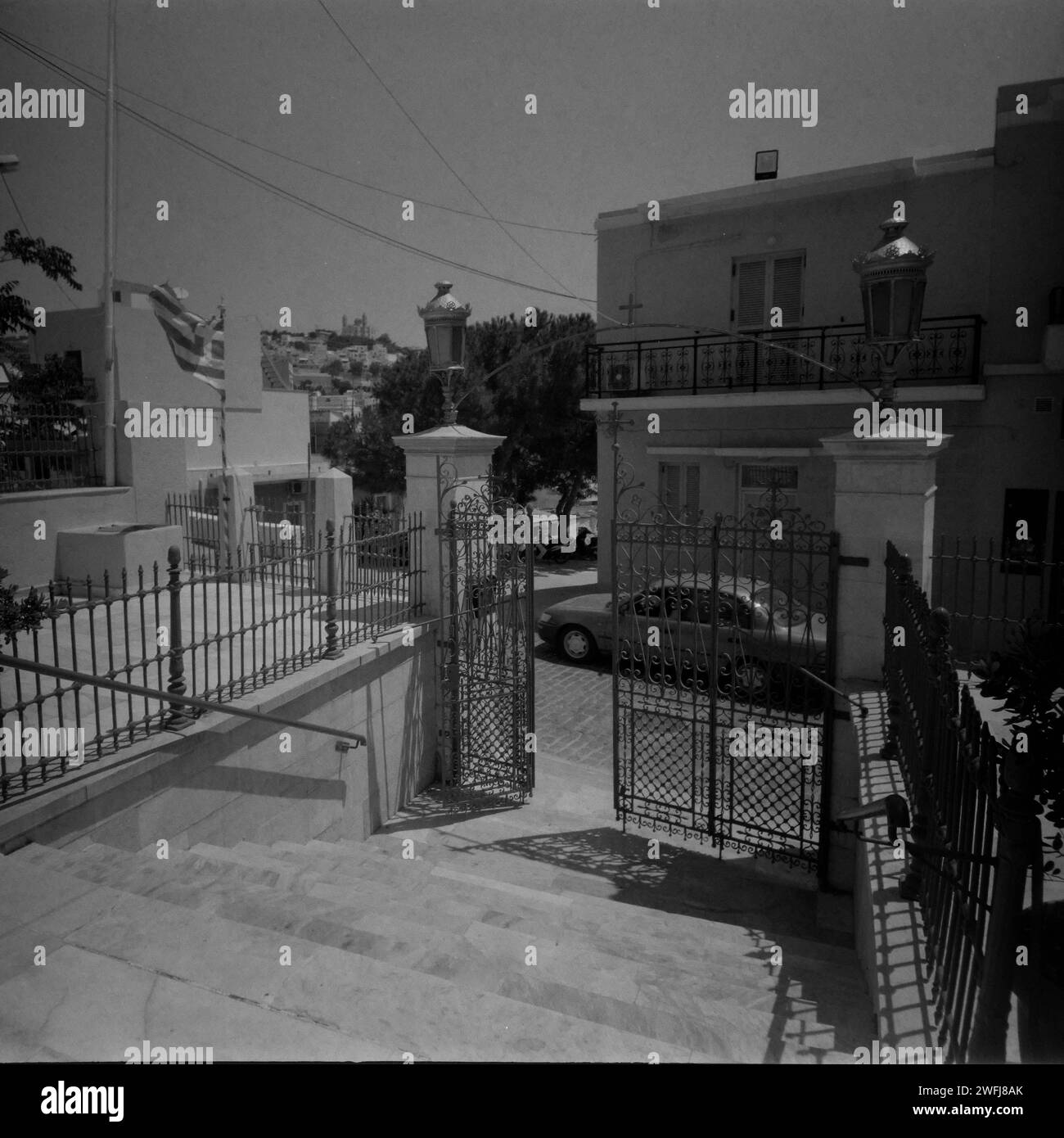 Syros Black and White Stock Photos & Images - Alamy