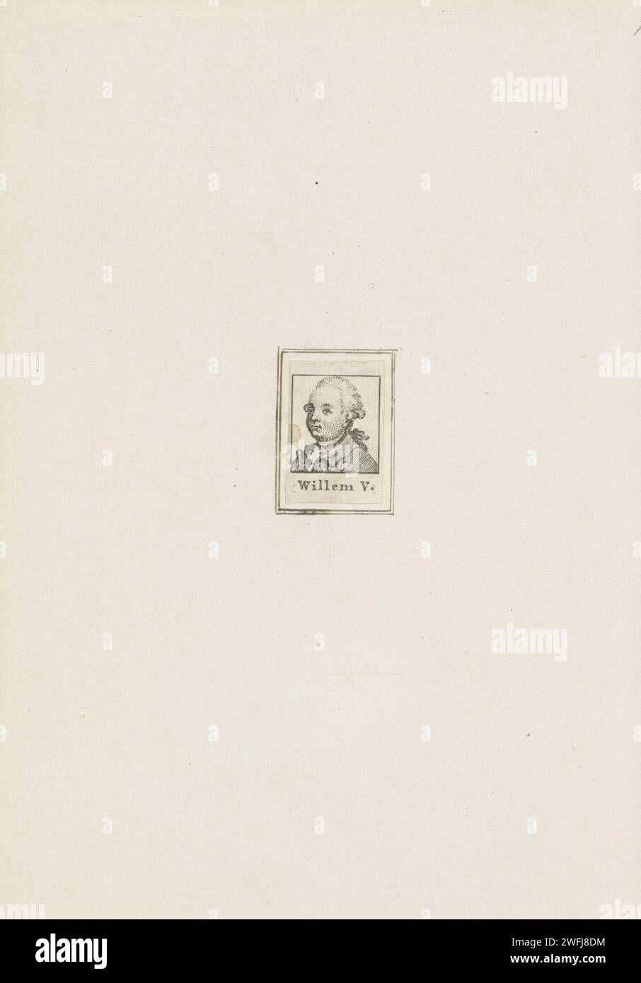 Portrait of Willem V, Prince of Oranje -Nassau, Anonymous, 1775 - 1849 ...