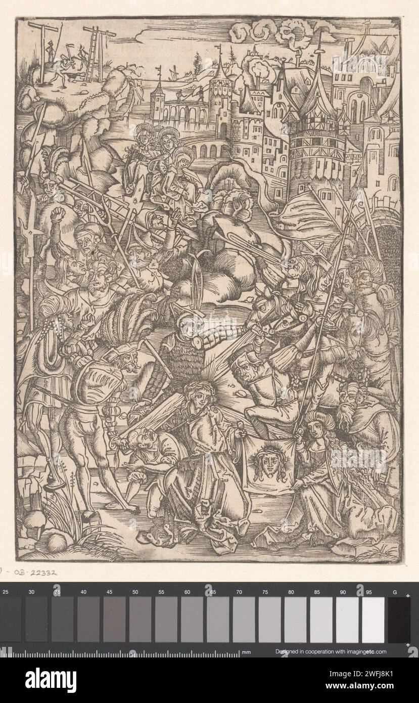 Crossing, Hans LützelBurger (possibly), Anonymous, 1502 - 1510 print ...