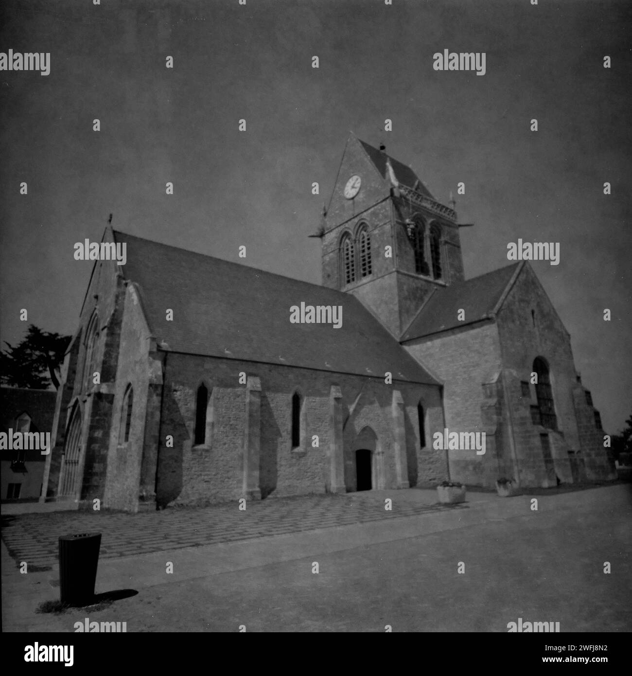 Altered photography, Église Notre-Dame-de-l'Assomption, Sainte-Mère ...