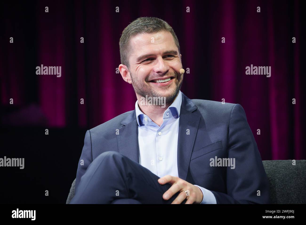 Hamburg, Germany. 31st Jan, 2024. Marc Lenz, DFL Managing Director ...