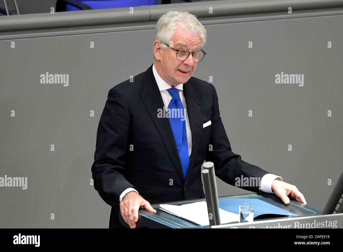 Marcel Reif bei der Gedenkstunde für die Opfer des Nationalsozialismus ...