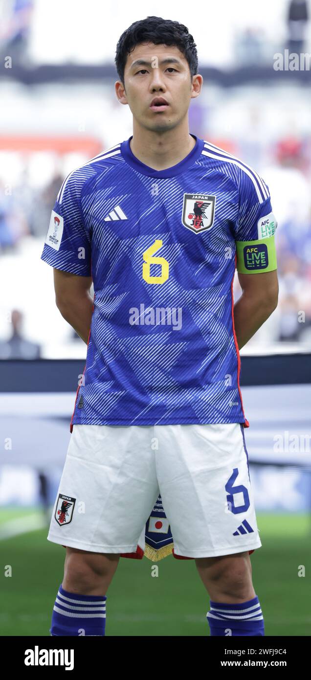 Doha, Qatar. 31st Jan, 2024. DOHA, QATAR - JANUARY 31: Wataru Endo of ...