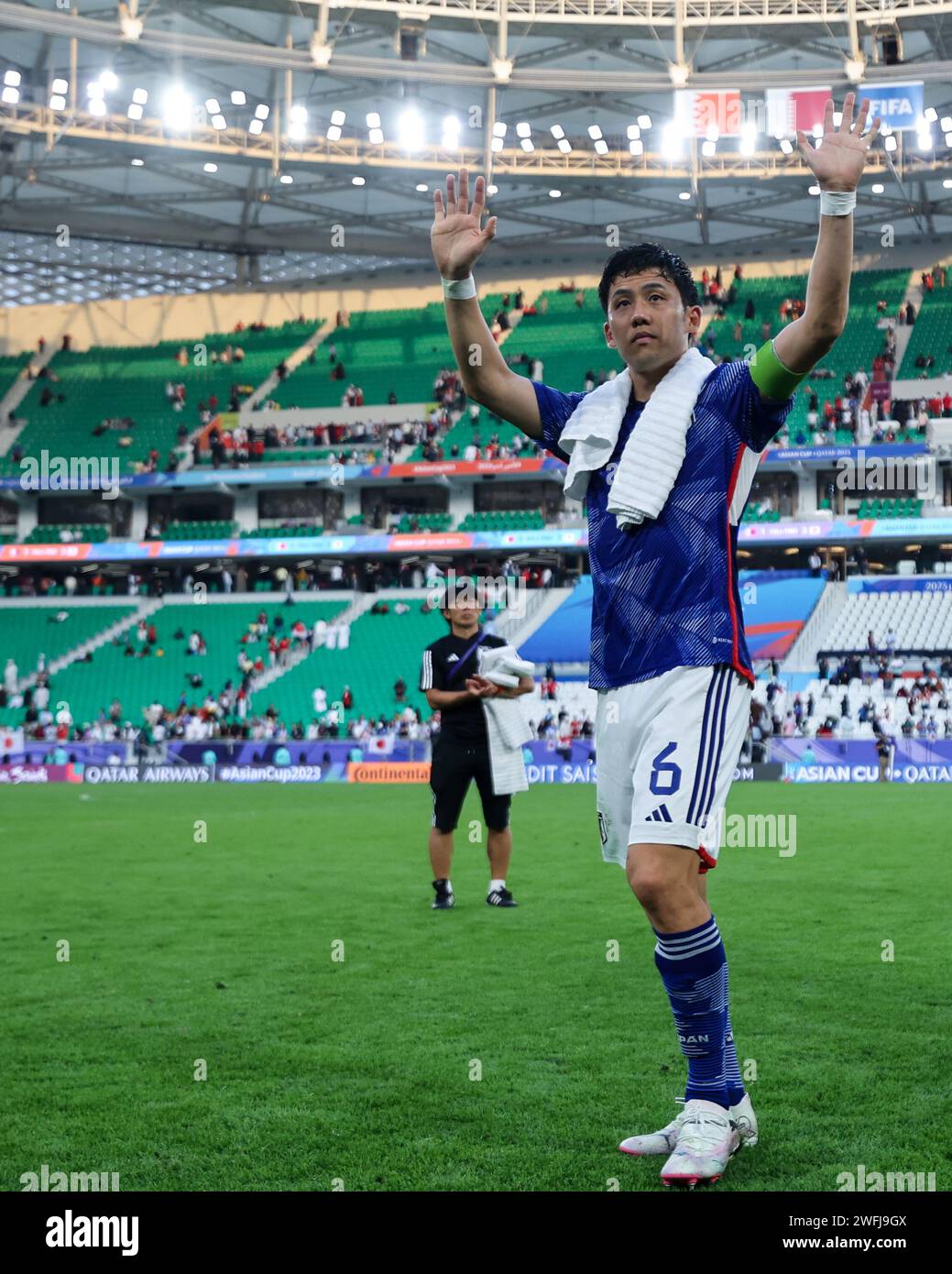 Doha, Qatar. 31st Jan, 2024. DOHA, QATAR - JANUARY 31: Wataru Endo of ...