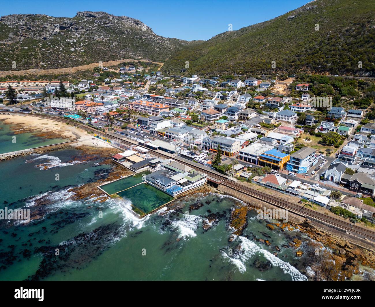 Kalk Bay, Cape Town, False Bay, South Africa Stock Photo - Alamy