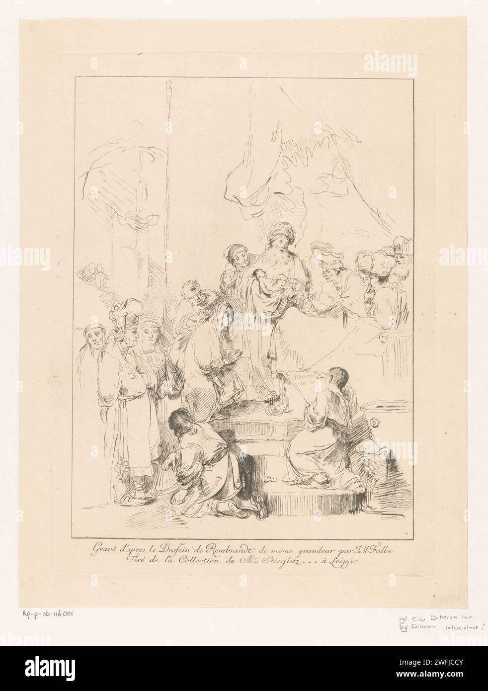 Presentation of Christ in the Temple, Joachim Martin Falbe, After ...