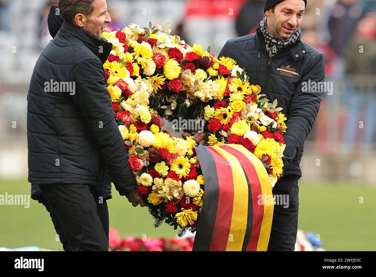 firo: 01/19/2024, football, soccer, memorial service for Franz ...