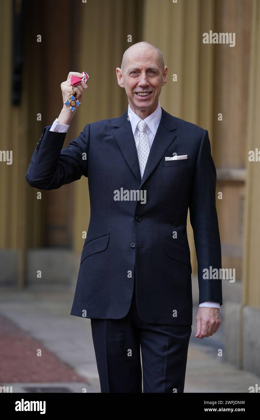 Fashion photographer Nick Knight after being made a CBE (Commander of ...