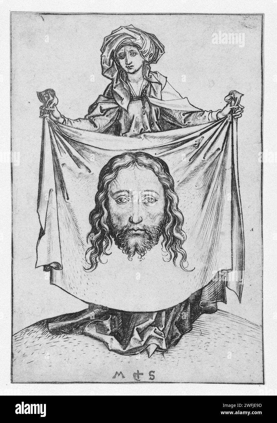 Face print cloth Black and White Stock Photos & Images - Alamy