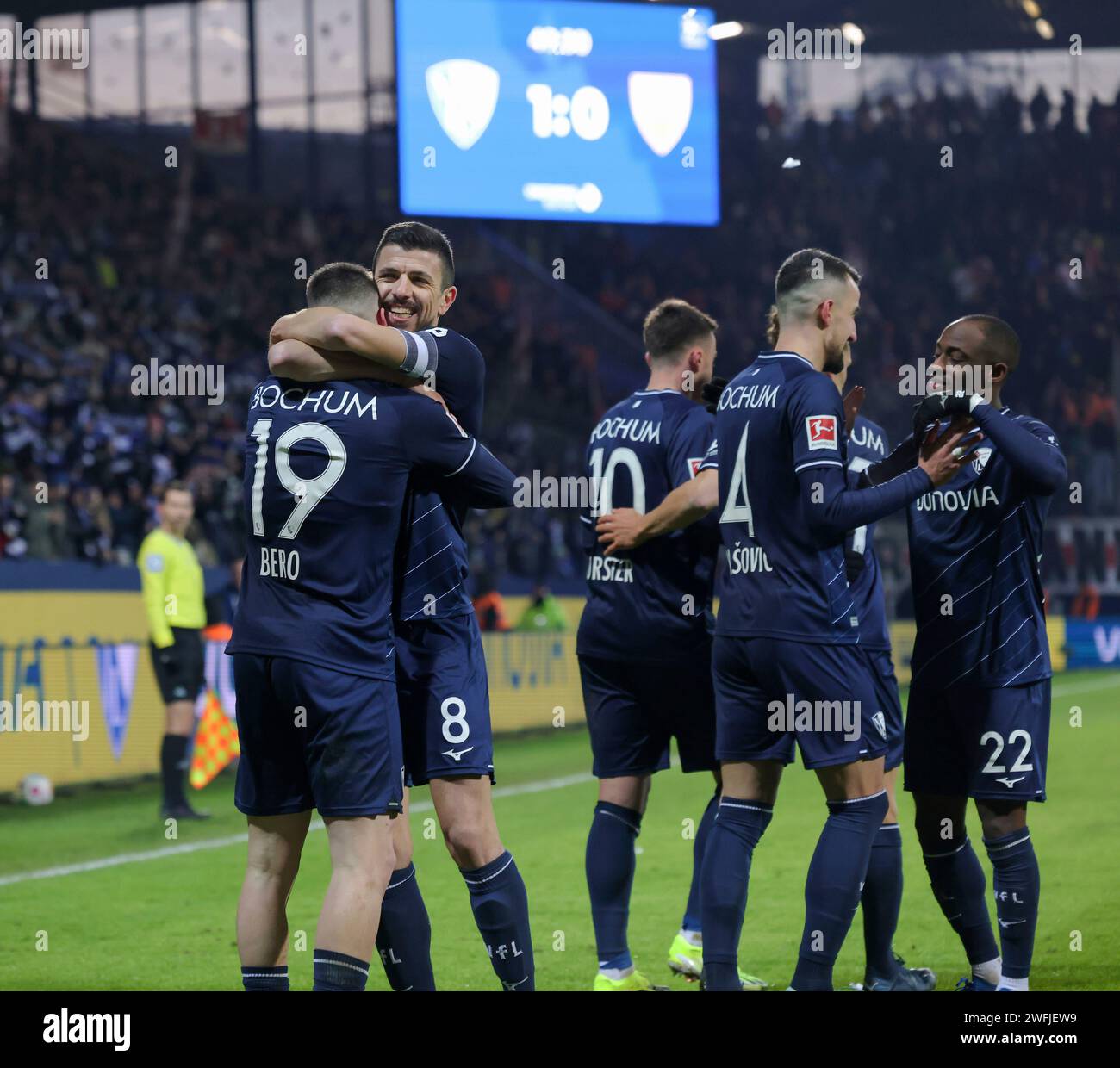 Bochum, Deutschland. 20th Jan, 2024. firo: 01/20/2024, football, soccer ...