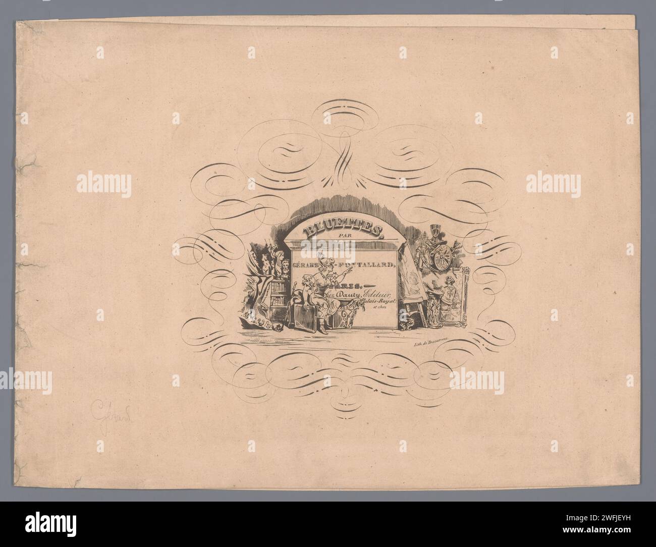 Cover for: small scenes from daily life, Henri-Gérard Fontallard, 1828 ...