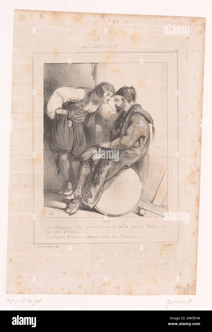 Two actors talk hi-res stock photography and images - Alamy