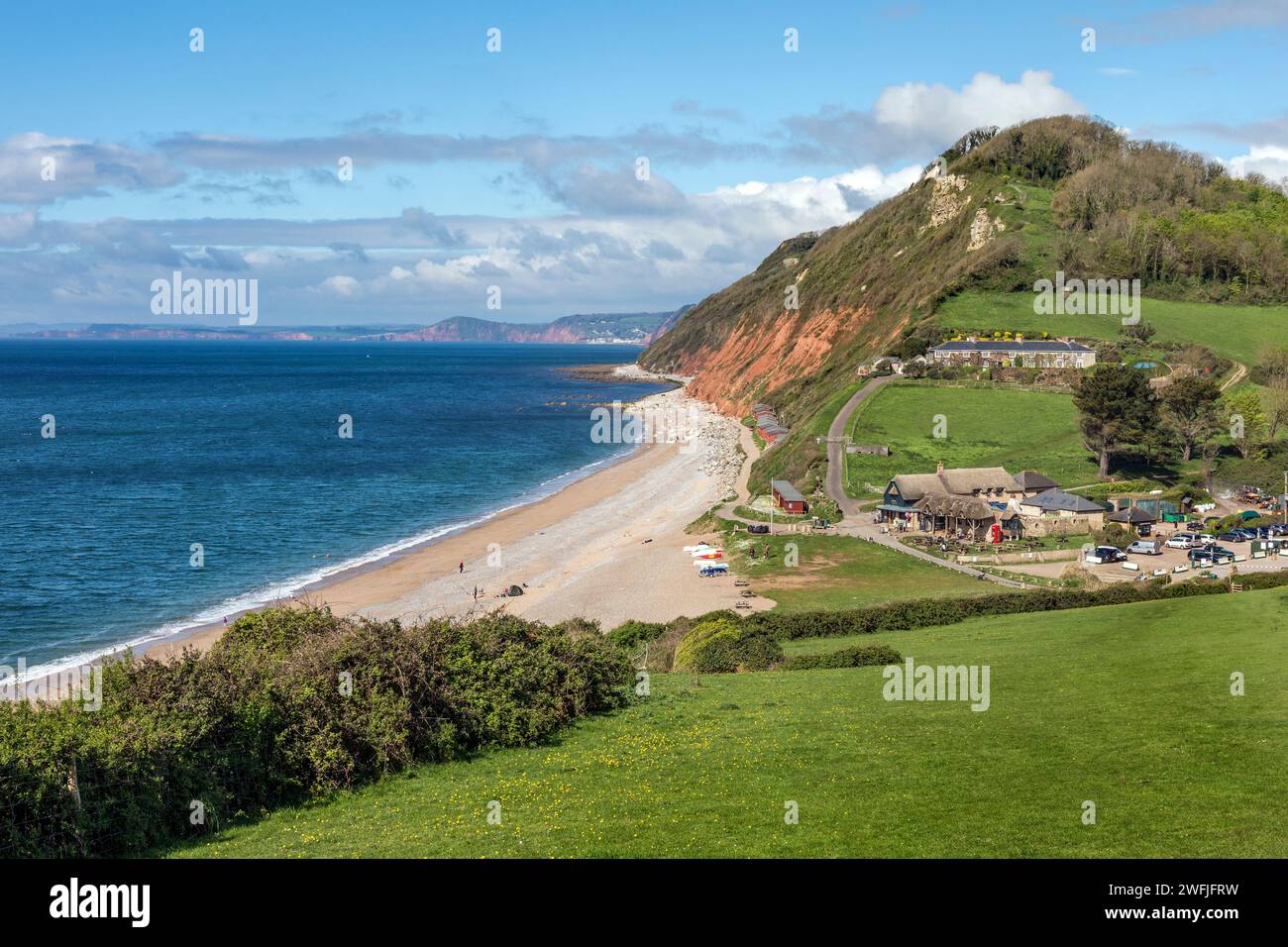 Branscombe beach cafe hi-res stock photography and images - Alamy