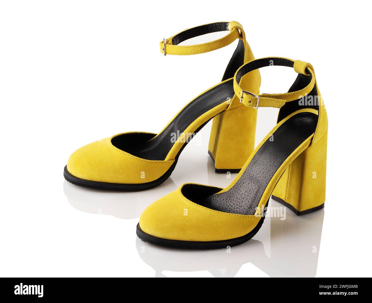 Yellow womens shoes hi-res stock photography and images - Alamy
