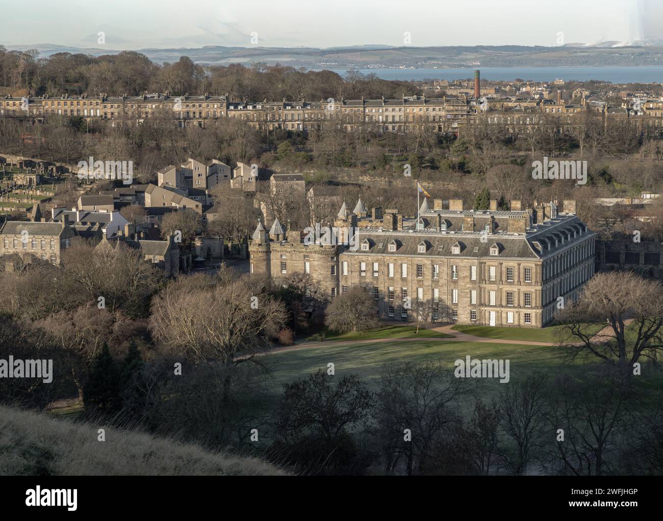 Edinburgh, Scotland - Jan 17, 2024 - Amazing Edinburgh Cityscape with ...