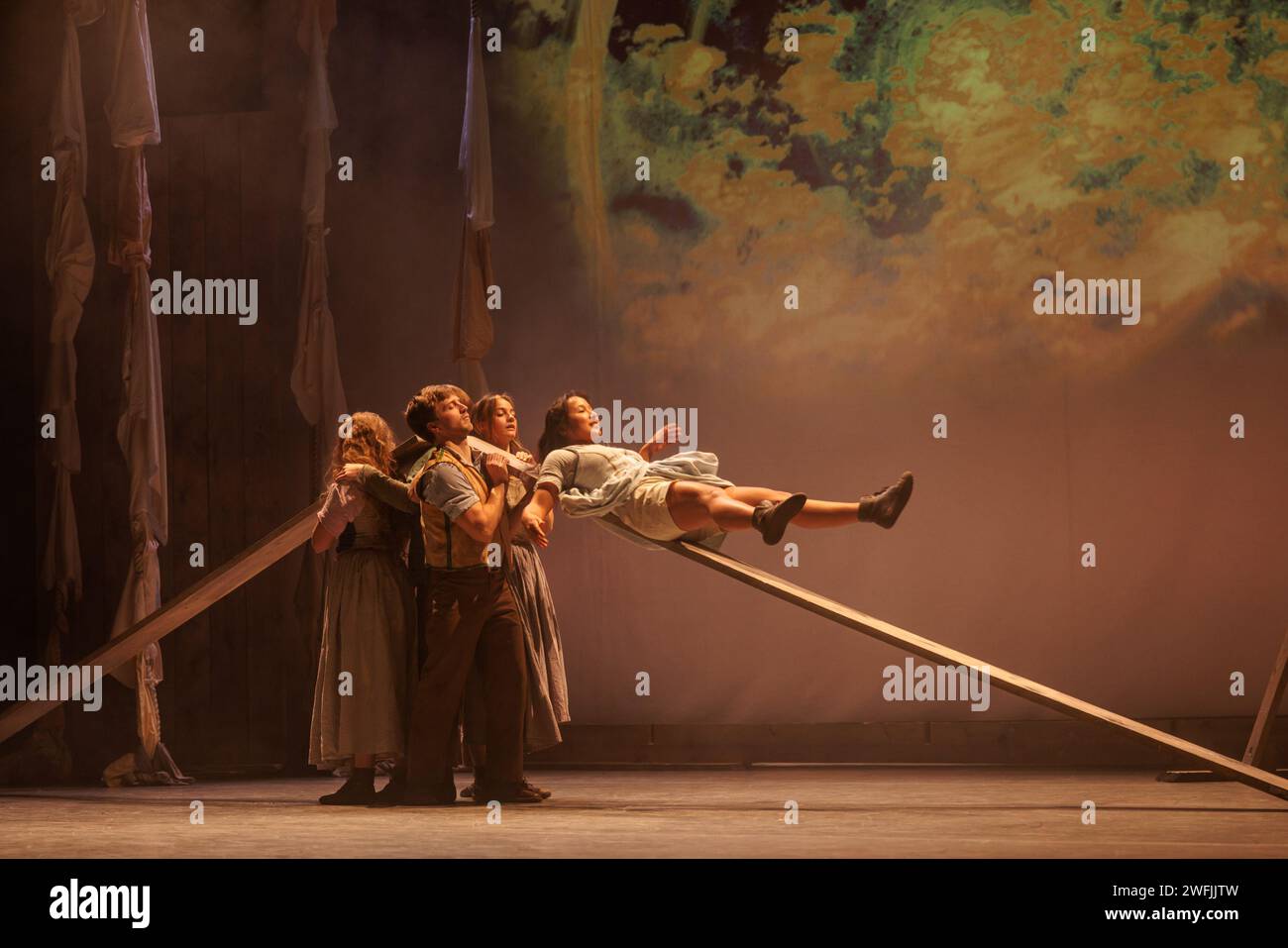 London UK, 31st January 2024. The cast of Ockham's Razor's Tess - a ...