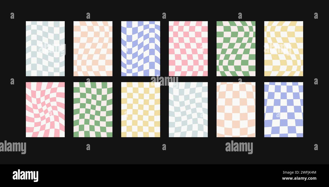 Beige yellow checkered pattern Stock Vector Images - Alamy