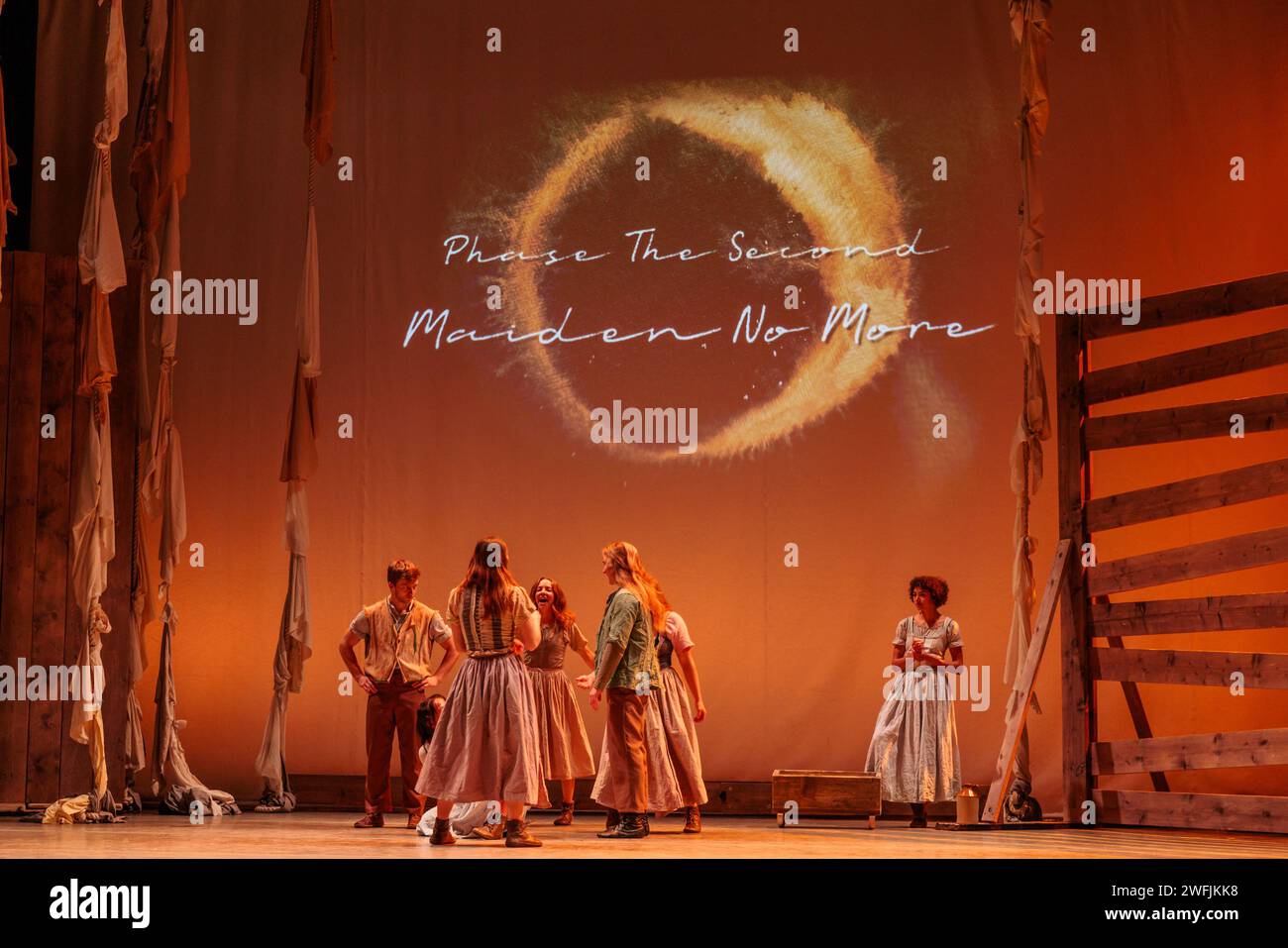 London UK, 31st January 2024. The cast of Ockham's Razor's Tess - a ...