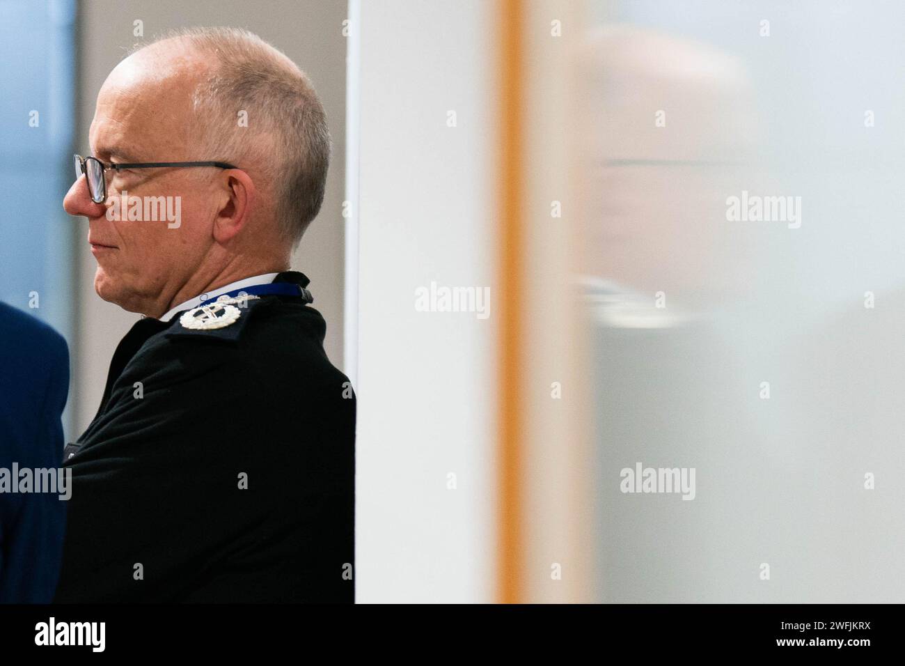 Metropolitan Police Commissioner Sir Mark Rowley attends the National ...