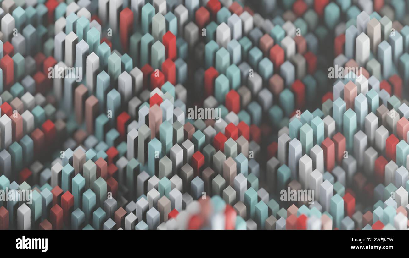 showcases the clean, geometric design of a blockchain network's ...